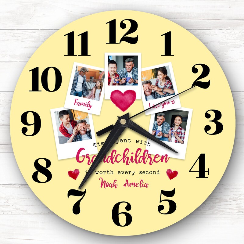 Personalized Clock - Etsy