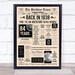 2010 Newspaper Any Age Any Year You Were Born Birthday Facts ...