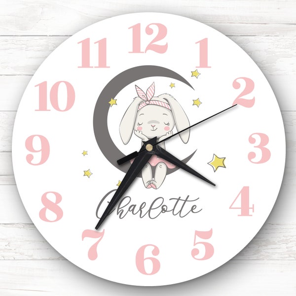 Rabbit Clock - Etsy UK