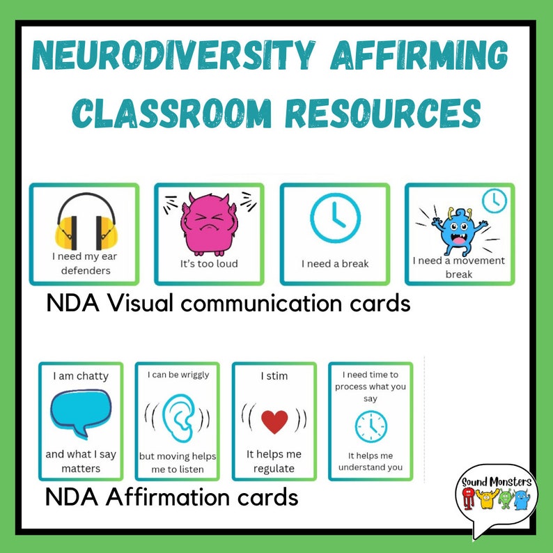Neurodiversity Affirming (NDA) Classroom Resources- Listening Rules ...