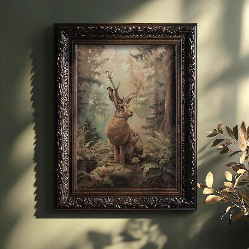Jackalope Art - Etsy