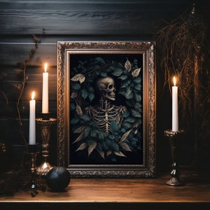 Set of 3 Dark Cottagecore Prints | Vintage Gallery Wall Set, Gothic ...