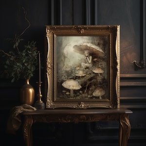 Forest Fairy Cottagecore Prints Mushroom Decor Fairycore - Etsy