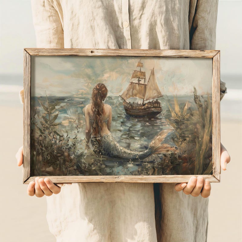 Mermaid Fine Art - Etsy