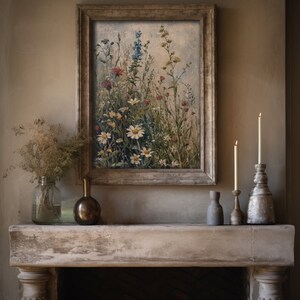Wild Flowers | Cottagecore Prints, Botanical Decor, Floral Wall Art ...