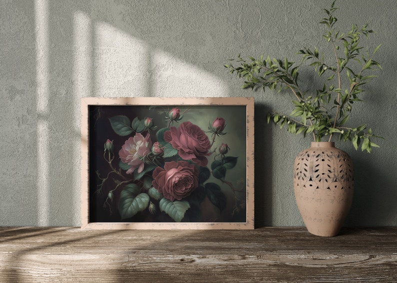 Set of 6 Gothic Prints | Vintage Goth Gallery Wall Set, Gothic Home ...
