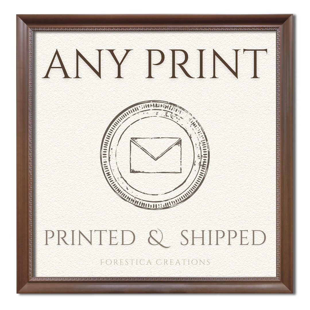 Mailed Print | Print & Ship Service, Printed Wall Art, Giclée Artwork ...