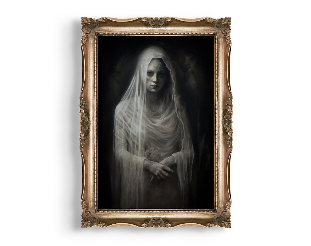 Dark Bride Gothic Art Print Vintage Halloween Artwork Goth - Etsy