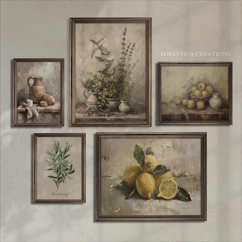 Rustic Kitchen Art - Etsy