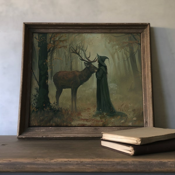 Forest Witch Art - Etsy