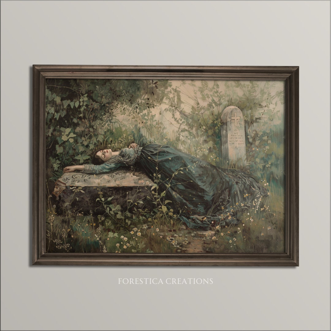 The Yearning Dark Academia Prints, Moody Wall Art, Fairytale Aesthetic ...