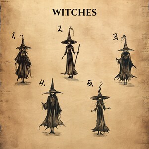 Personalized Witches Poster | Custom Witchy Poster, Witch Party Gift ...