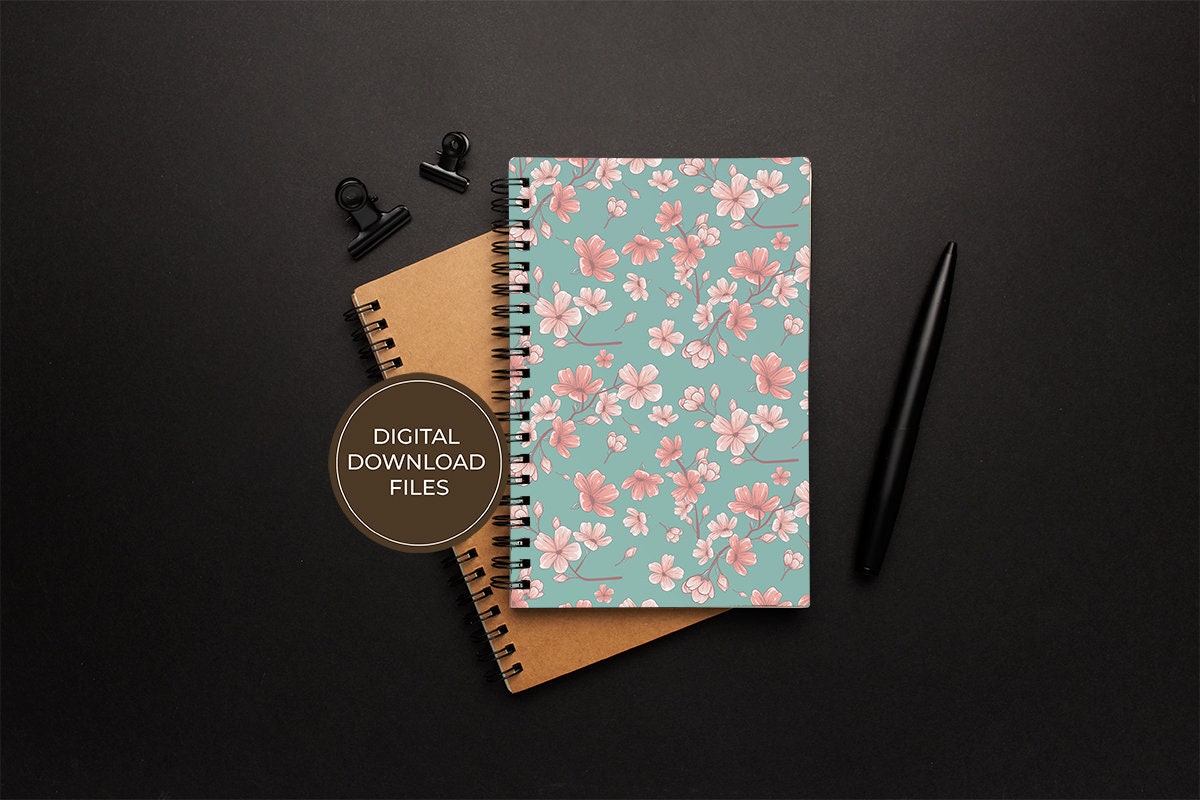 Cute Vectorial Hand-drawn Cherry Blossom Illustration, Digital Download ...