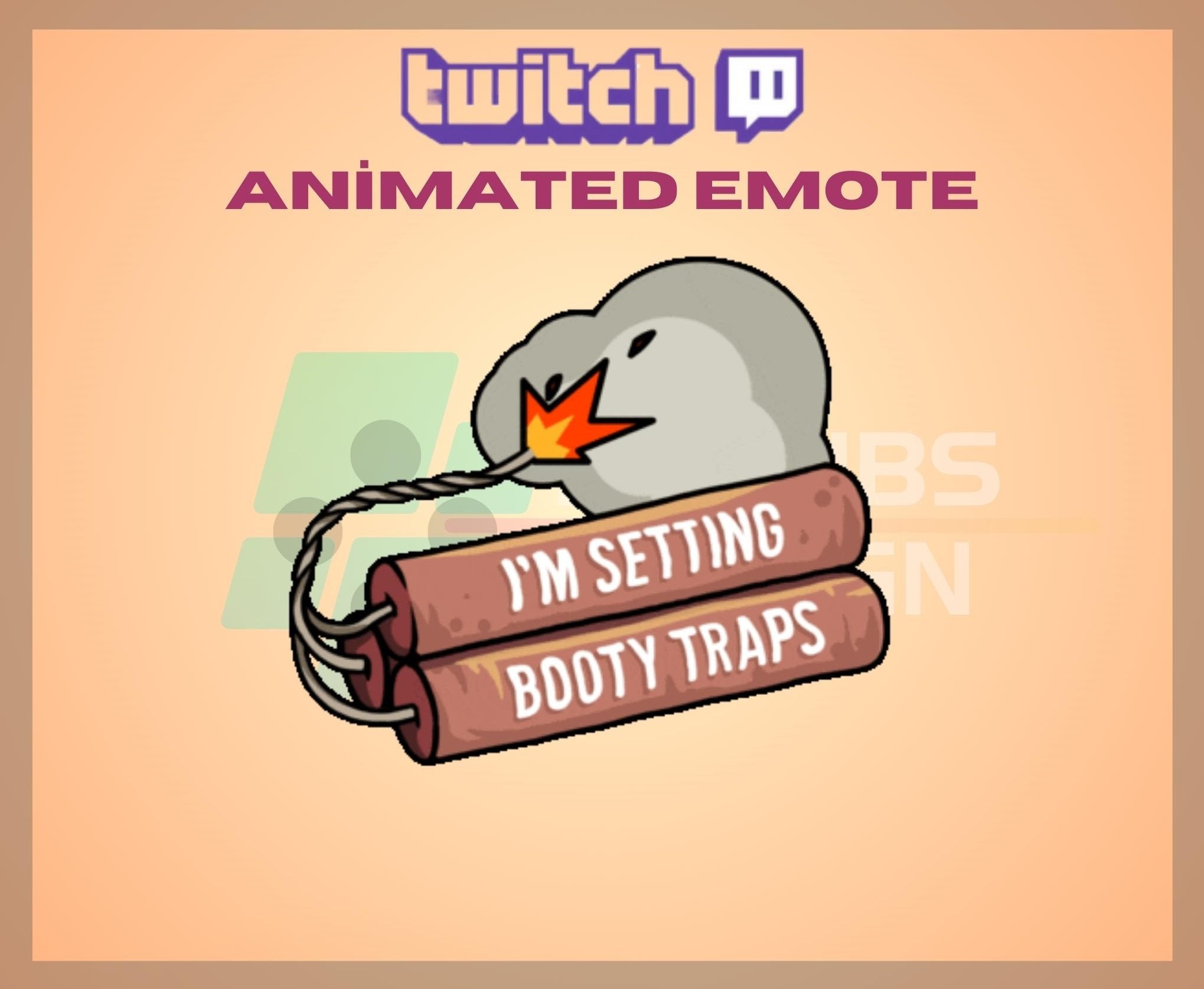 Animated Twitch Emote, Dynamite Emote, No Time Emote, Explosion Emote ...
