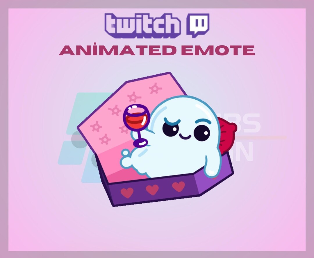Animated Twitch, Kick Emote, Ghost Cheers Emote, Wine Emote, Drunk ...