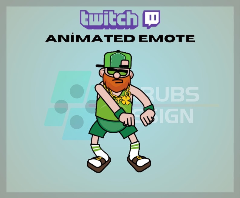 Animated Twitch Emote, Guy Dancing Emote, Dance Emote, Dancer Boy Emote ...