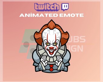 Animated Twitch, Kick Emote, Dancing Pennywise Emote, Dance Emote ...