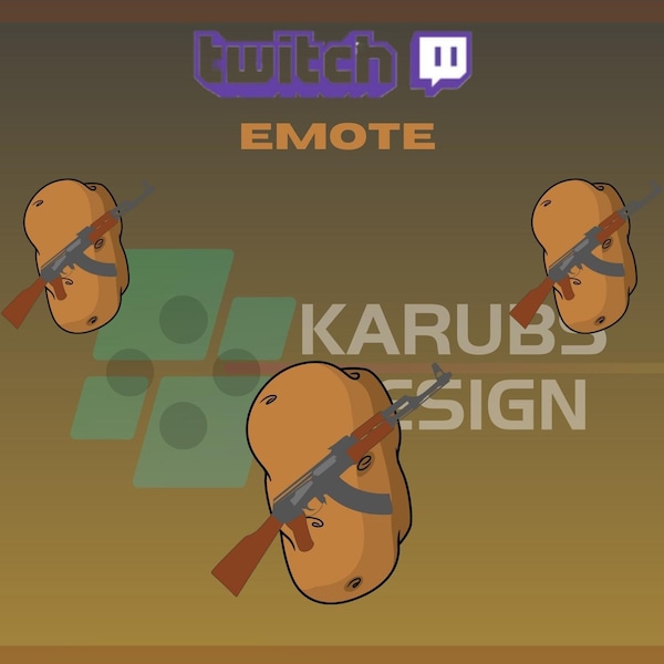 Potato Aim Twitch - Etsy