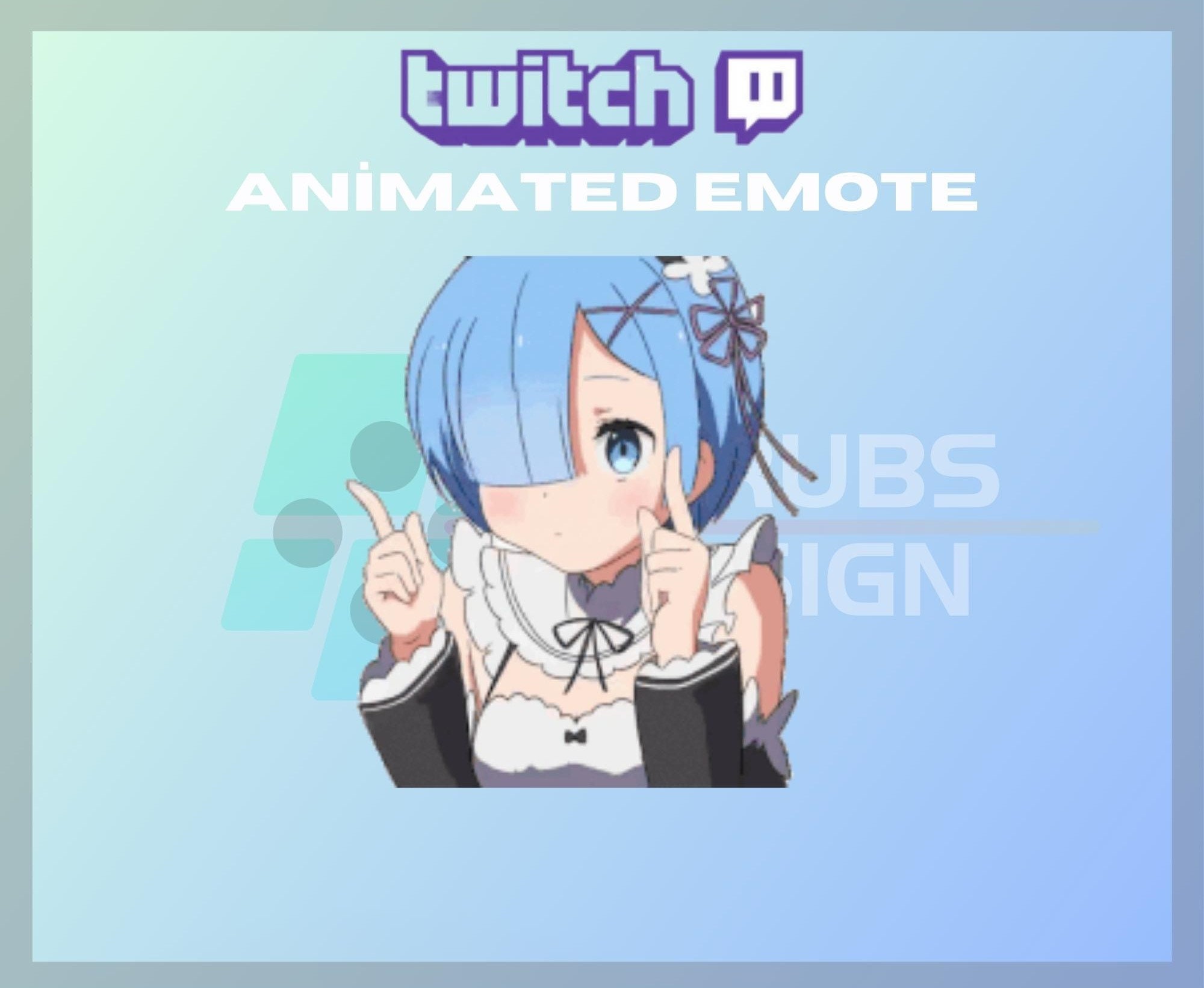 Animated Twitch Emote, Anime Girl Emote, Anime Dancing Emote, Cute ...