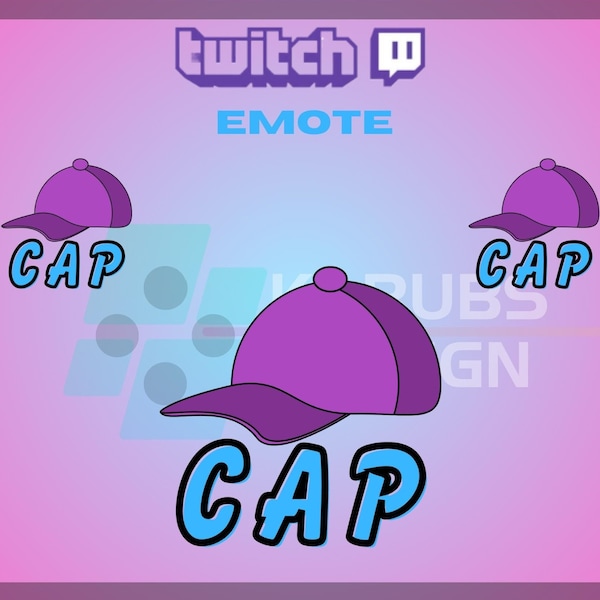 Cap Emote - Etsy
