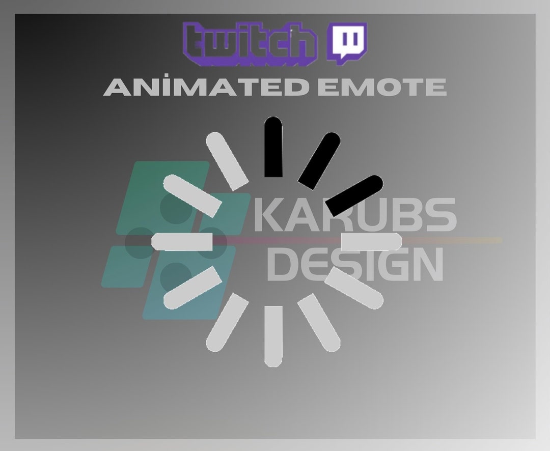 Animated Twitch Emote, Loading Emote, Circle Emote, Funny Emote, Lag ...
