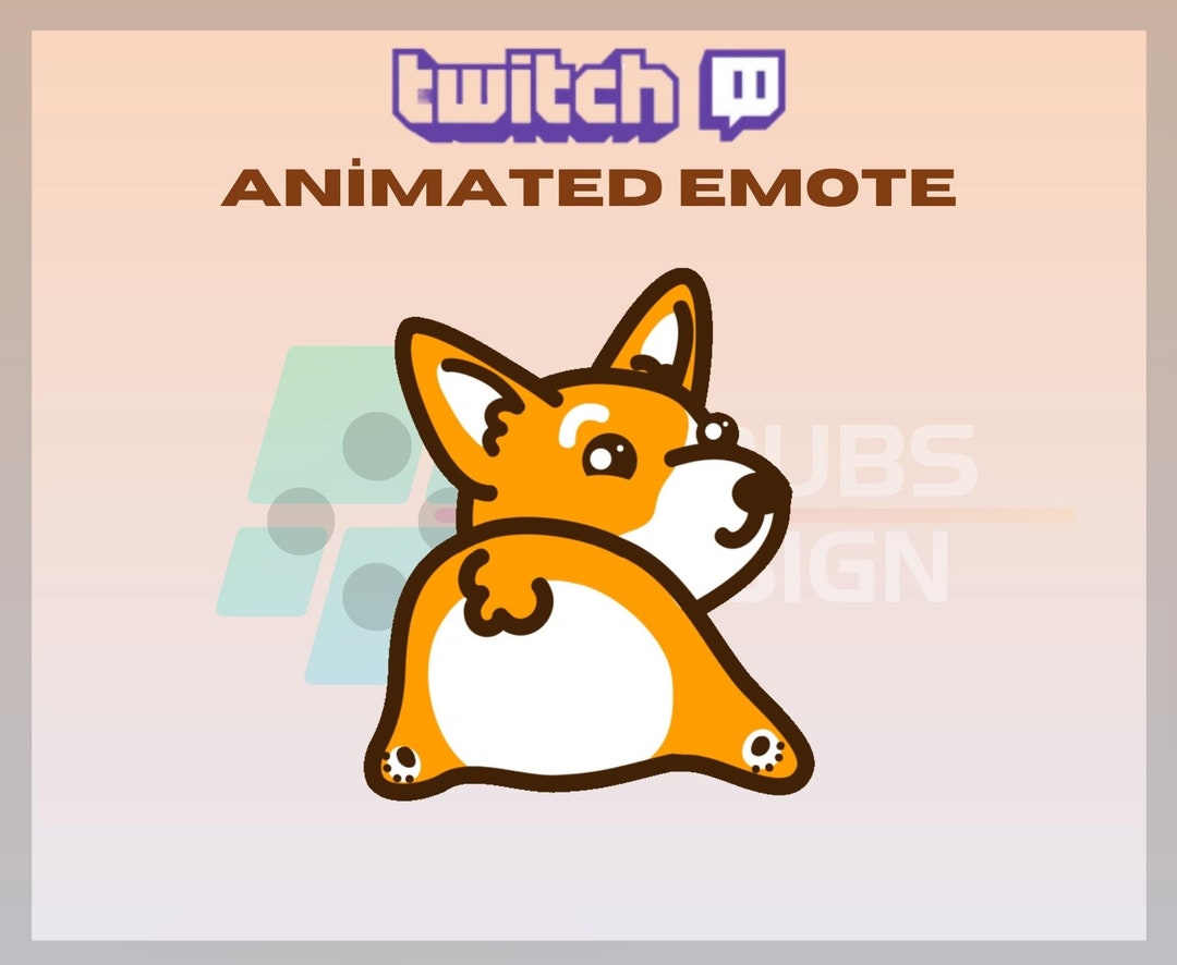 Animated Twitch, Kick Emote, Corgi Dance Emote, Dog Emote, Animal Emote ...