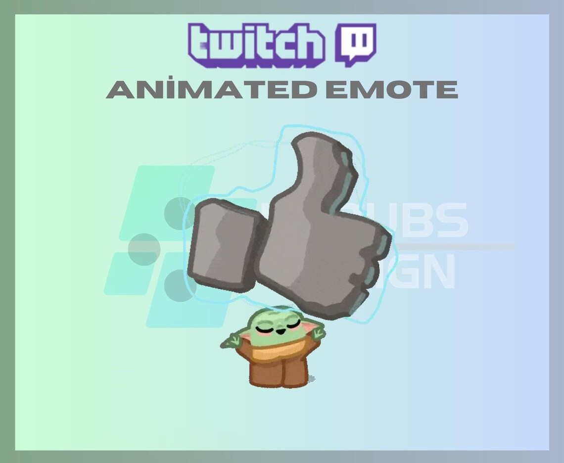 Animated Twitch Emote, Baby Yoda Emote, Yoda Ok Emote, Yoda Nice Emote ...
