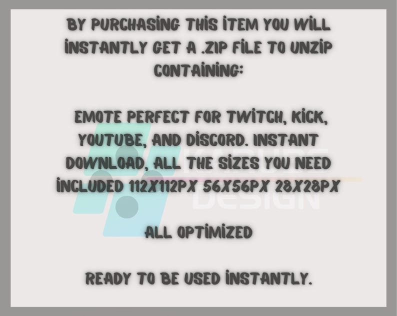 1 Twitch Emote, MUTE Microphone Emote, Mute Emote, Mute Stream, Mic ...