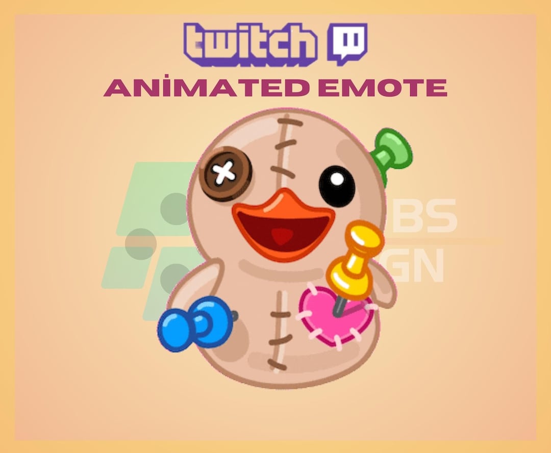 Animated Twitch, Kick Emote, Rip Duck Emote, Bad Duck Emote, Animal ...