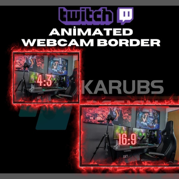 Webcam Border - Etsy