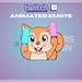 ANIMATED Emote Fox Dance / Dancing Emote / Twitch Discord Emote / Red ...