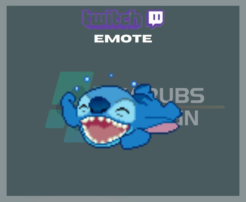 Animated Twitch, Kick Emote, Stitch Emote, Happy Emote, Hahaha Emote ...