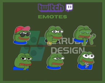 Pepe Monkas Emote High Quality Ready to Use - Etsy