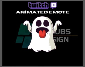 Animated Twitch, Kick Emote, Halloween Emote, Scary Emote, Ghost Emote ...