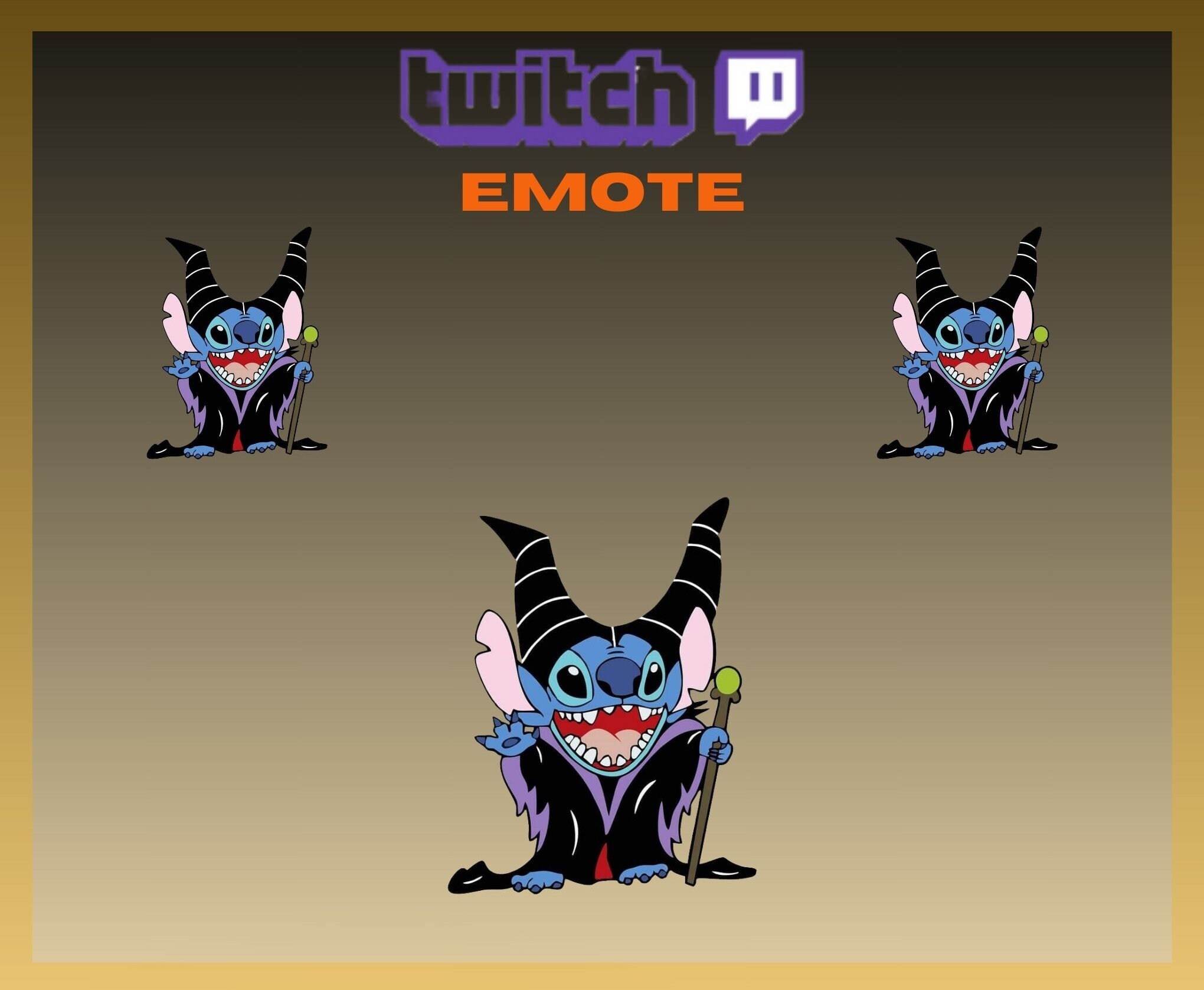 1 Twitch Emote, Cute Stitch Emote, Halloween Emote, Ghost Stitch Emote ...