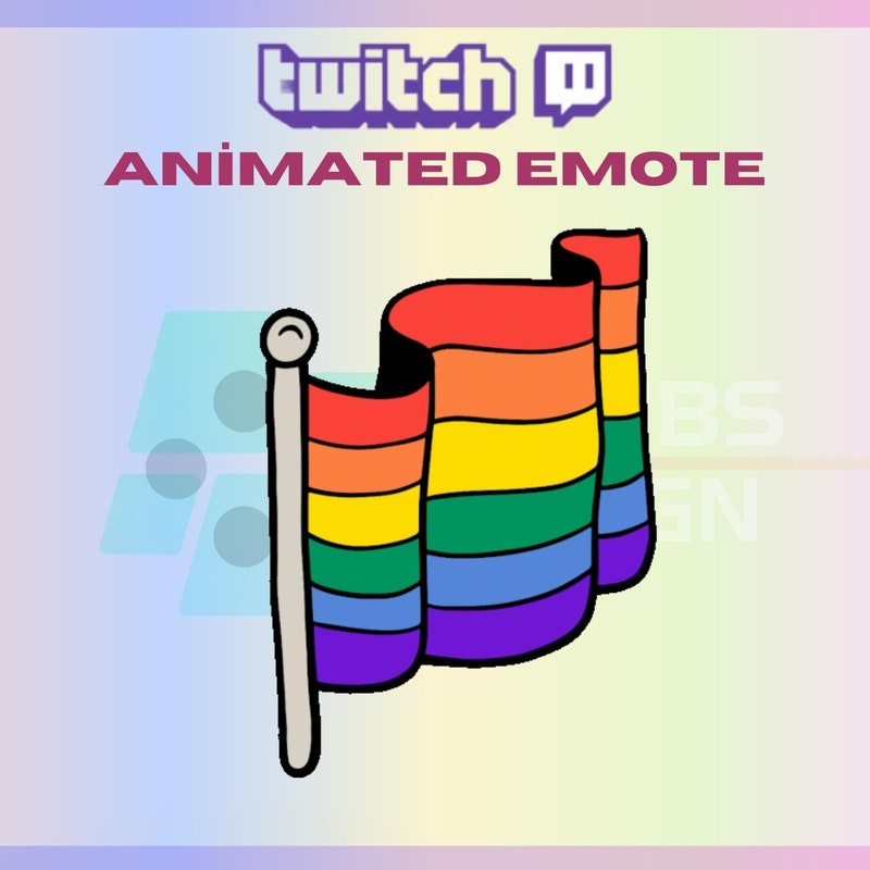 Pride Flag Emote - Etsy UK