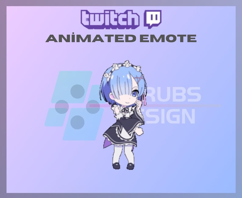 Animated Twitch Emote, Dancing Emote, Anime Girl Emote, Cute Emote ...