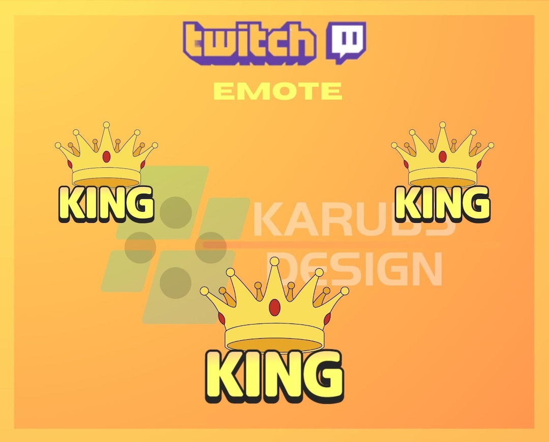 1 Twitch Emote, King Emote, Crown Emote, Community Emote, King Emote ... 1 Twitch Emote, King Emote, Crown Emote, Community Emote, King Emote ...