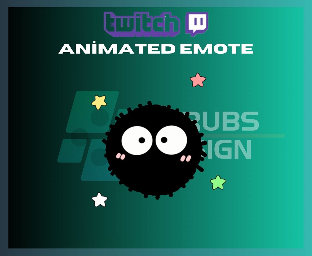 Animated Twitch, Kick Emote, Dancing Ghibli Emote, Cute Emote, Dust ...