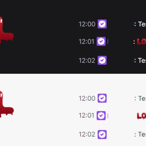 6 Twitch Emotes, Blood Text Emote, GG Emote, LOL Emote, Raid Emote, Lfg ...