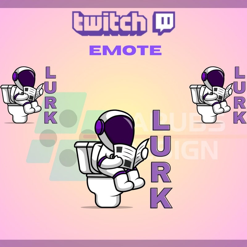 Twitch Astronaut Emotes - Etsy