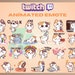 Animated Twitch, Kick Emote, 26 Emotes Pack, Meme Emote, Cute Emote ...