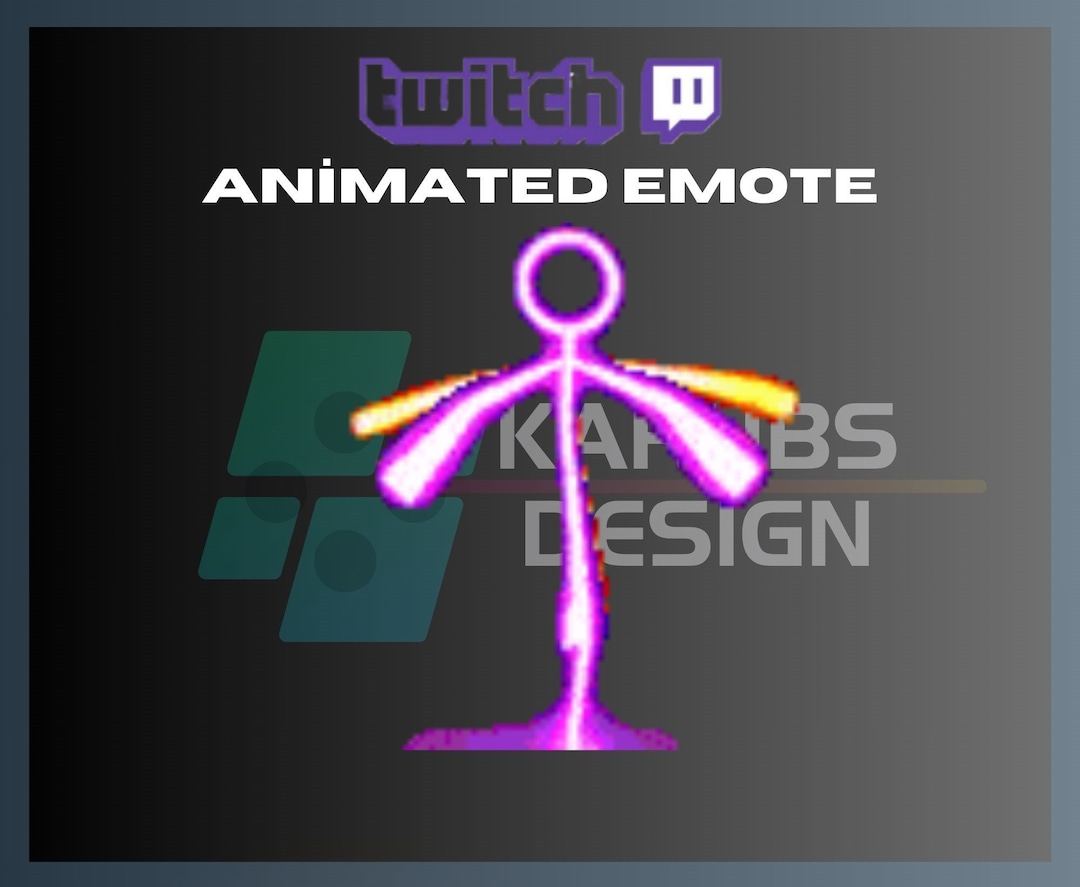 Animated Twitch, Kick Emote, Dancing Emote, Pride Emote, Rainbow Dance ...