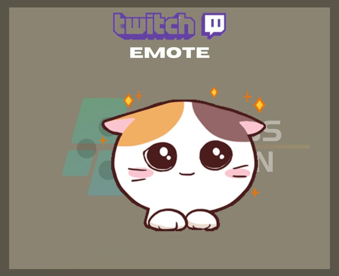 Animated Twitch, Kick Emote, Cat Emote, Guilty Emote, Cute Cat, Kitten ...