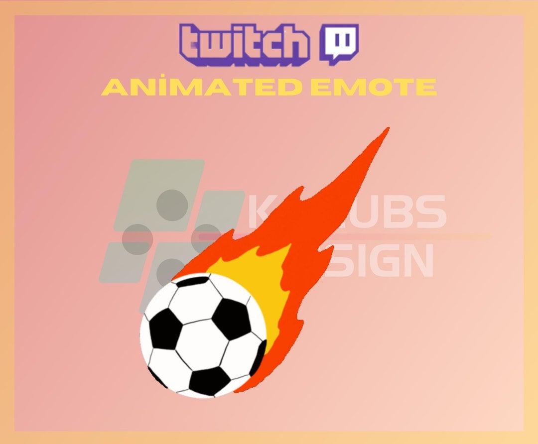 Animated Twitch Emote, Football Emote, Goal Emote, Shot Emote, Soccer ...