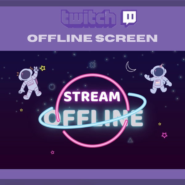 Twitch Offline Banner - Etsy