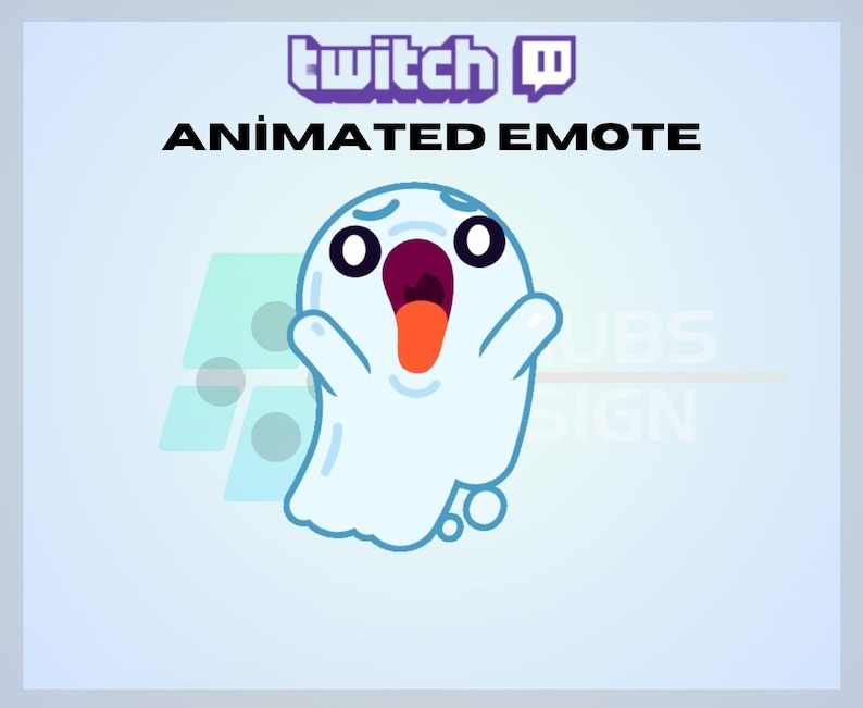 Animated Twitch Emote, Scared Ghost Emote, Halloween Emote, Spooky ... Animated Twitch Emote, Scared Ghost Emote, Halloween Emote, Spooky ...