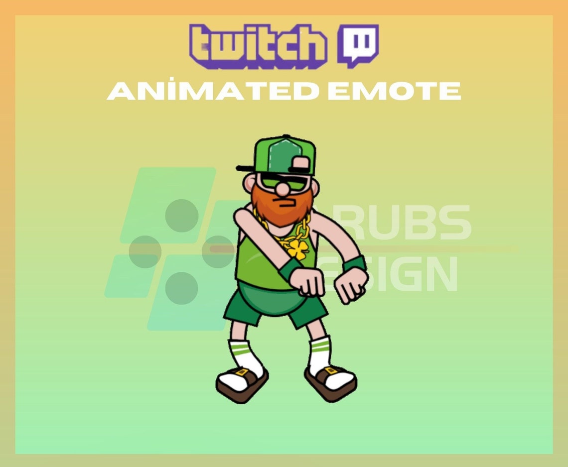 Animated Twitch Emote Guy Dancing Emote Dance Emote Dancer - Etsy