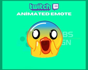 Animated Twitch, Kick Emote, Duck Shocked Emote, Fear Emote, Shock ...