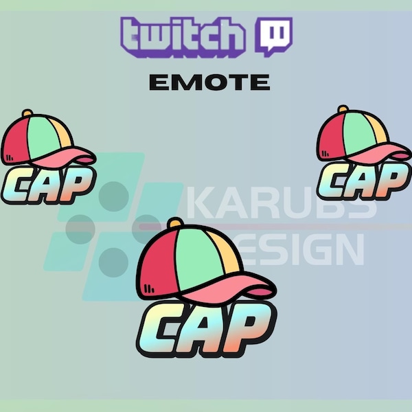 Cap Emote - Etsy